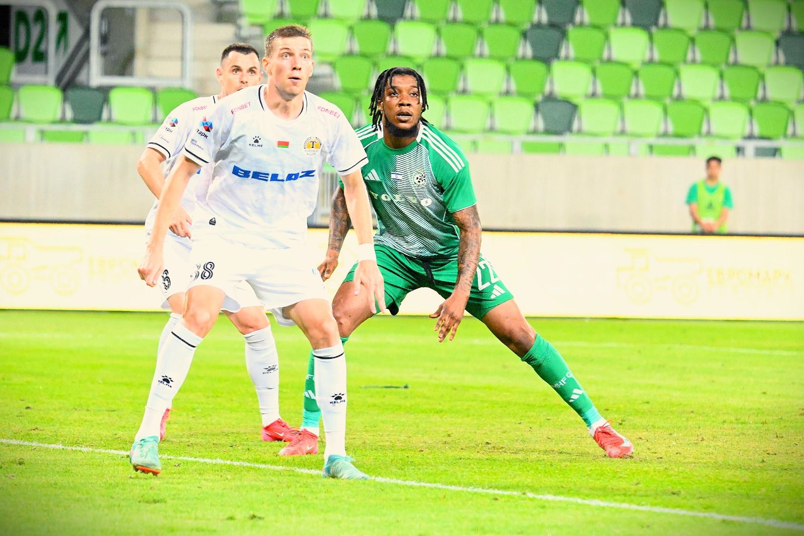 Maccabi and Torpedo-Belaz Part Ways with a Draw